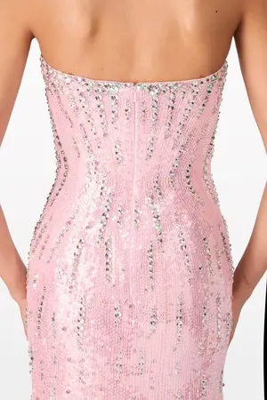 Jenny Packham Sarai Embellished Gown - Bunny