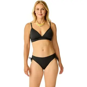 Carve Designs Ibiza Reversible Bikini Bottom - Black/navy