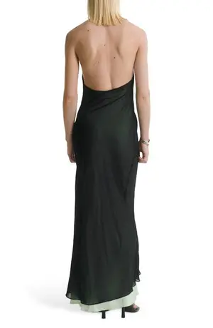 Mango Layered Halter Dress