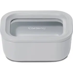 CARAWAY Mini Rectangle Glass Food Storage Container - Gray