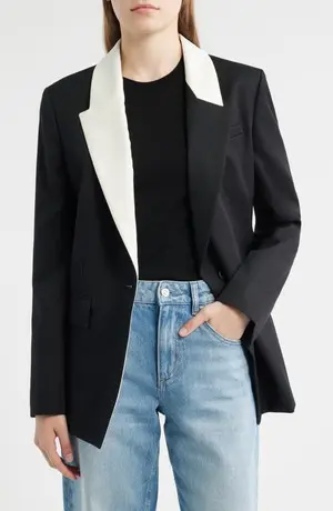 BOSS Colorblock Wool Blazer