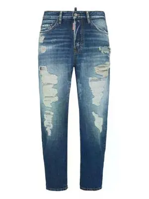Dsquared2 Distressed Tapered Jeans