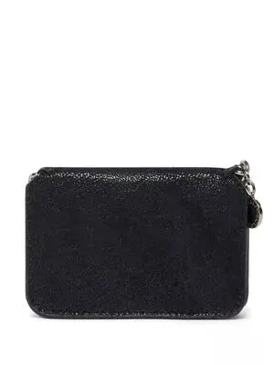Stella McCartney Small Falabella Card Holder - Black