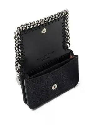 Stella McCartney Small Falabella Card Holder - Black