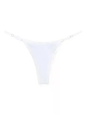 ROBERTA EINER X Kiss ‘n Thrill Frida High-rise Bikini Bottoms - Blue