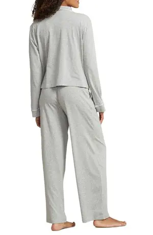 Polo Ralph Lauren Jersey Pajamas - Heather Grey