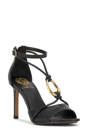Vince Camuto Alinna Ankle Strap Sandal - Black