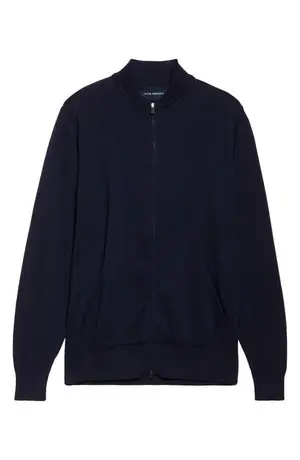 Thom Sweeney Cotton And Cashmere Bomber Jacket