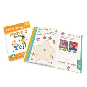 JUNIOR LEARNING Phase 2 Letter Sounds Learning Workbook