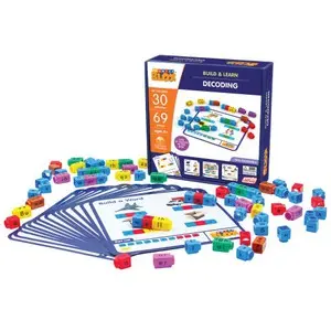 JUNIOR LEARNING Rainbow Phonics Blox Decoding Set