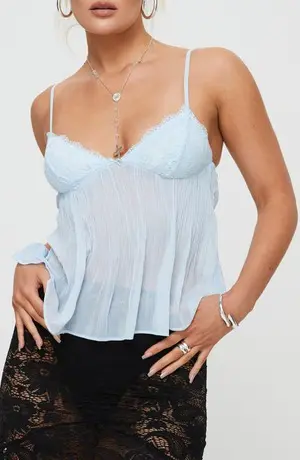 Princess Polly Pleated Camis Tanks For Women