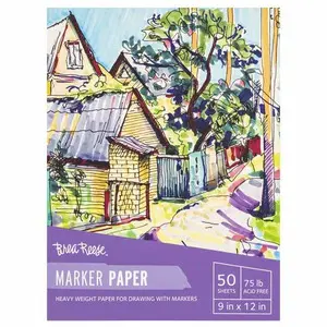 BREA REESE Marker Paper Pad 50 Sheets - Multicolored