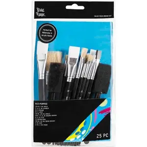 BREA REESE Brush Set Value Pack 25pc - Black