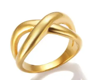 MAZIN JEWELS In A Bind Ring - Gold