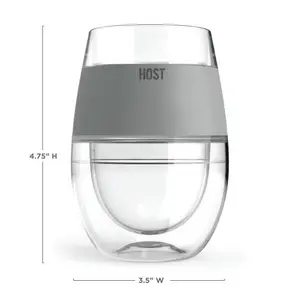 HOST Wine Freeze Cooling Cup Set Of 4