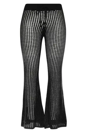 SUNSHINE 79 Open Stitch Cover-up Pants