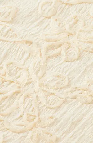 Scotch & Soda Soutache Knit Button-up Shirt - Eggnog