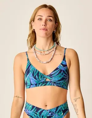 Carve Designs Elba Top Blue Oasis