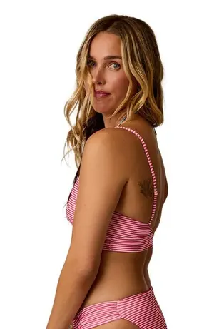 Carve Designs Elba Top - Melon Stripe