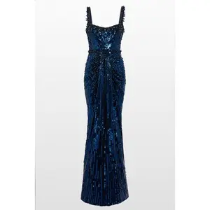 Jenny Packham Cavalla Gown - Light Navy