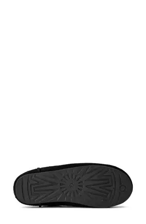 UGG Elea Waterproof Suede Slippers - Black