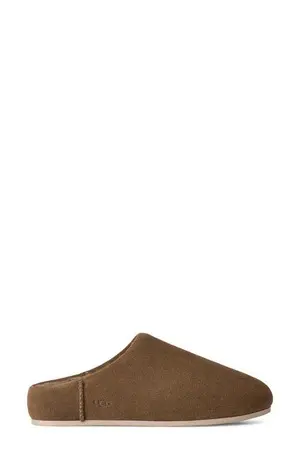 UGG Elea Waterproof Suede Slippers - Light Bronze