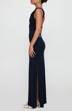 Princess Polly Ruched Back Cutout Gown