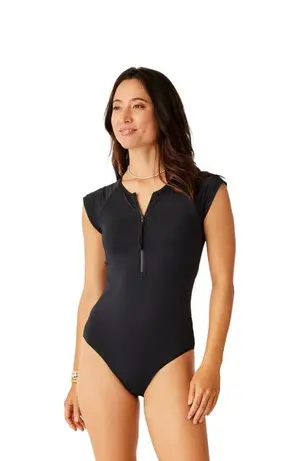 Carve Designs Full Coverage One Piece - Black