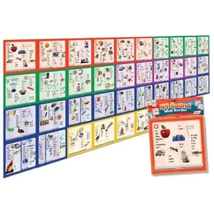 JUNIOR LEARNING Jl466 44 Sound Wall Border