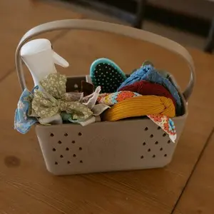 PARKER BABY CO. Bath Caddy - Llama
