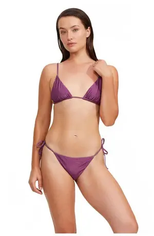 LUMA GOTTEX Triangle Bikini Top Purple