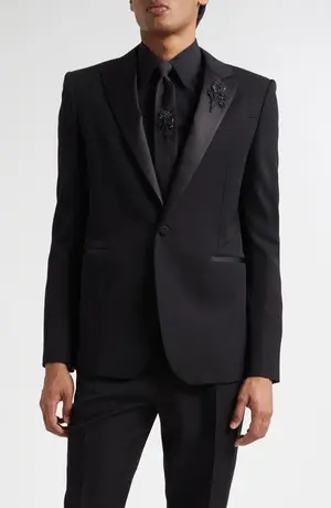 Alexander Mcqueen Tuxedo Jacket Tuxedos For Men