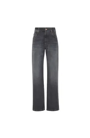 Brunello Cucinelli Textured Jeans For Women