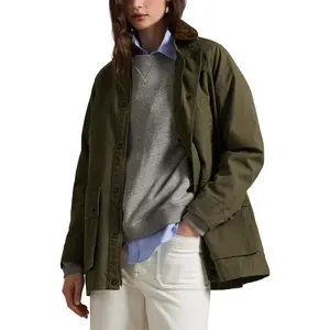 Polo Ralph Lauren Relaxed Cotton Twill Utility Jacket