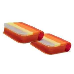SILIPINT Go Go Bowls Sandwich 2-piece Set - Multicolored