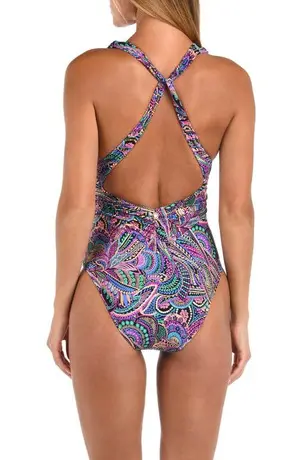 SUNSHINE 79 Disco Plunge One-piece Swimsuit