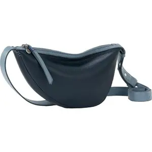 THE SAK Tess Sling Leather Bag Indigo Block