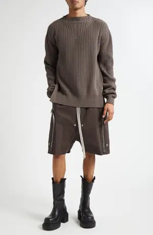 Rick Owens Fisherman Wool Sweater