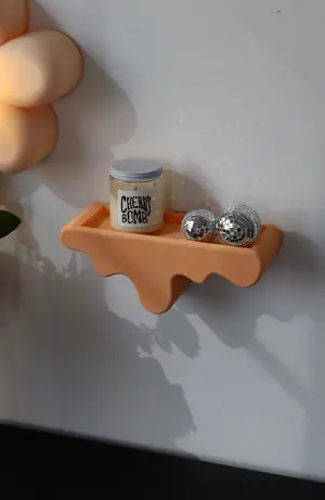 SOFIEST DESIGNS Melting Shelf - Orange Peel