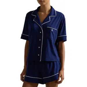 Polo Ralph Lauren Jersey Short Pajamas - Navy