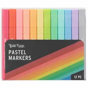 BREA REESE Pastel Markers12pc - Multicolored