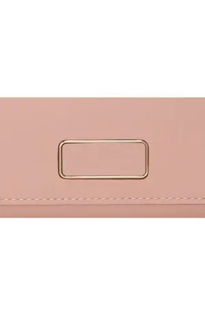 Tumi Belden Leather Sunglasses Case - Blush