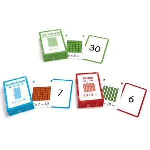JUNIOR LEARNING Multiplication Flashcards