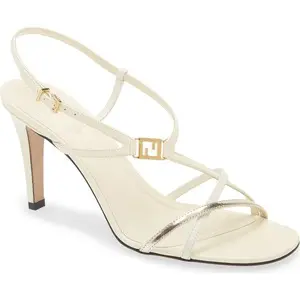 Fendi Mid Heel Sandals For Women