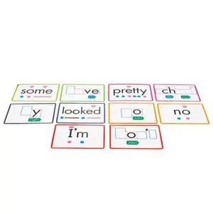 JUNIOR LEARNING X Rainbow Phonics Heart Word Flash Cards