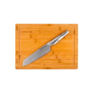CUISINE::PRO® Id3® Santoku 7" & Board Set - Silver