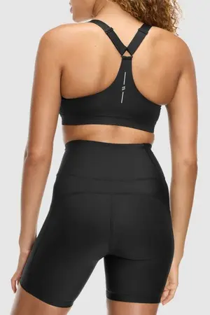 PELOTON Enhanced Support Zip Front Bra