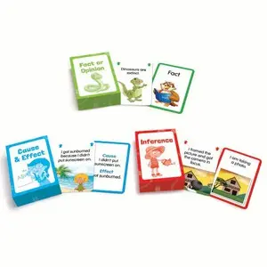JUNIOR LEARNING Comprehension Flashcards Medium