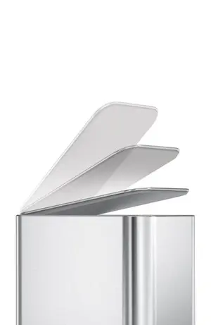 SIMPLEHUMAN 5l Slim Step Can - Brushed