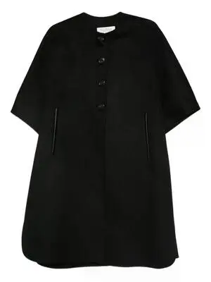 Max Mara Button-fastening Cape